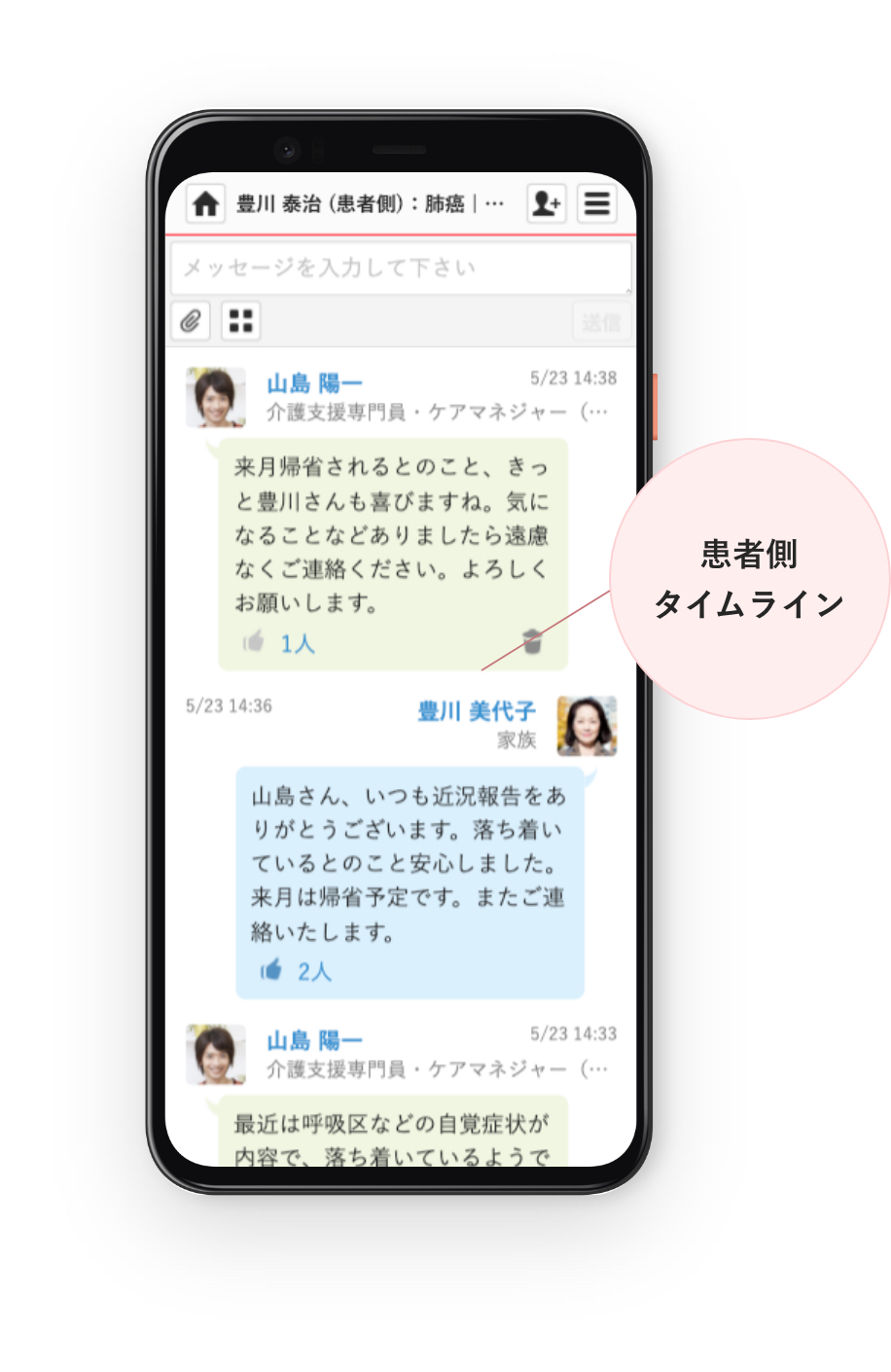 ケアマネジャーのMCS活用方法｜サービス紹介｜MedicalCareStation(MCS)